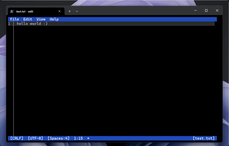 Microsoft launches "Edit": its new terminal text editor, open source ...