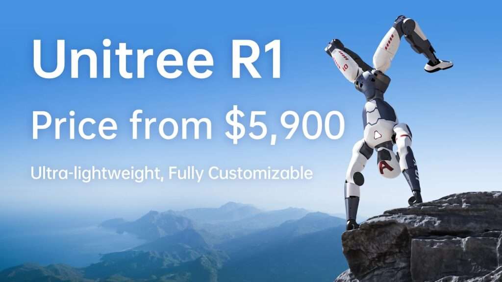 Unitree lanza el robot R1: un compañero inteligente con precio base desde 5.900 dólares ...