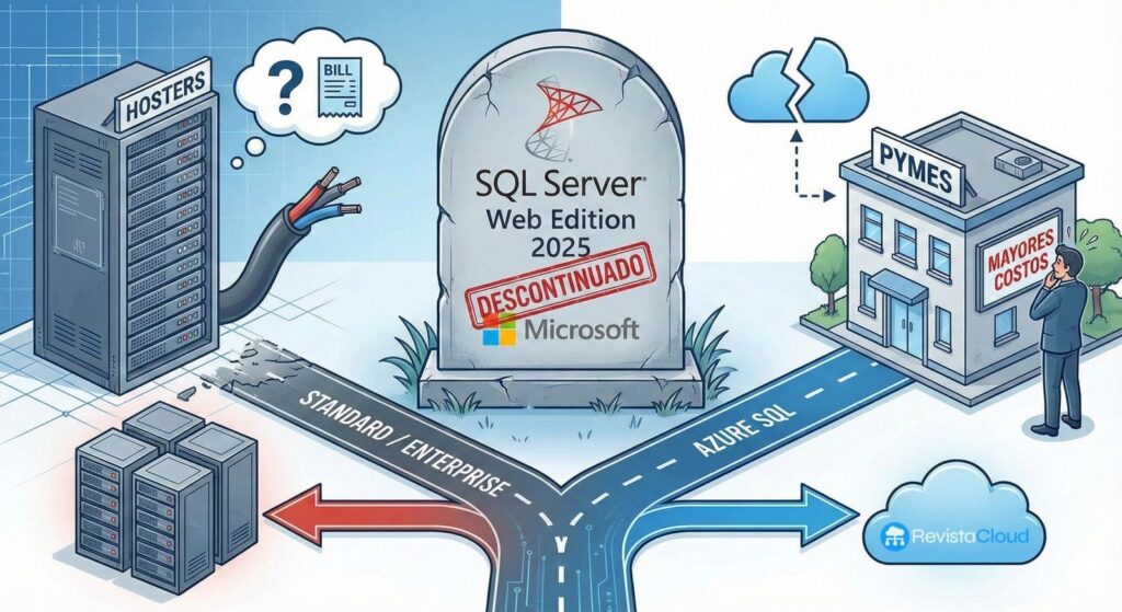 Microsoft dice adiós a SQL Server Web en la versión 2025: qué cambia para hosters y pymes ...