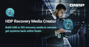 QNAP lanza HDP Recovery Media Creator para recuperar Windows desde USB ...